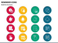 Reminder Icons for PowerPoint and Google Slides - PPT Slides