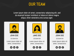 Dark Corporate Theme for PowerPoint and Google Slides - PPT Slides