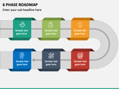 6 Phase Roadmap PowerPoint Presentation Slides - PPT Template