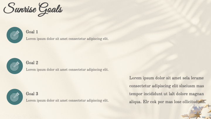 Free - Beach Theme for PowerPoint and Google Slides - PPT Slides