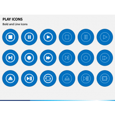 Fun Icons PowerPoint Template - PPT Slides