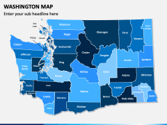 Washington Map for PowerPoint and Google Slides - PPT Slides