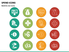 Spend Icons for PowerPoint and Google Slides - PPT Slides