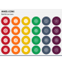 Bike Wheel Icons for PowerPoint and Google Slides