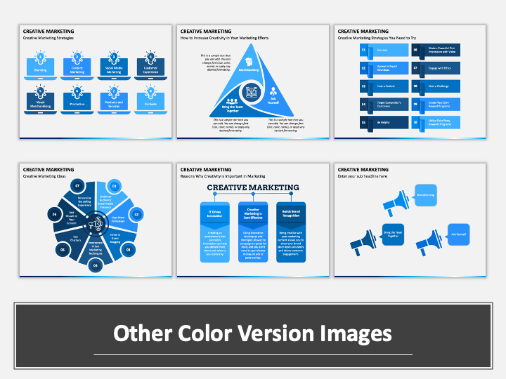 Creative Marketing PowerPoint and Google Slides Template - PPT Slides