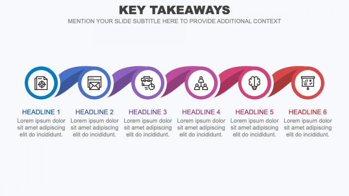 Free - Key Takeaways PowerPoint and Google Slides Template - PPT Slides