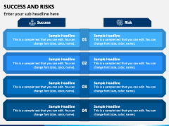 Success and Risks PowerPoint and Google Slides Template - PPT Slides