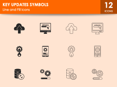 Key Updates Symbols for PowerPoint and Google Slides