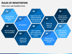 Rules of Negotiation PowerPoint and Google Slides Template - PPT Slides