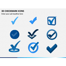 3D Symbols PowerPoint Template - PPT Slides