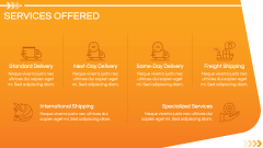 Free - Courier Services Presentation Theme for PowerPoint and Google Slides