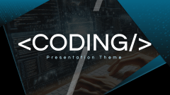 Coding Presentation Theme for PowerPoint and Google Slides - PPT Slides