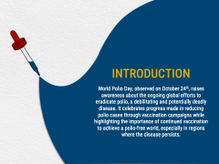 Free - World Polio Day PowerPoint Template and Google Slides Theme