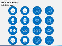 Delicious Icons for PowerPoint and Google Slides - PPT Slides
