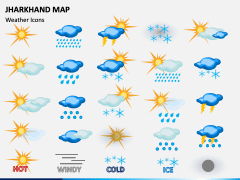 Jharkhand Map for PowerPoint and Google Slides - PPT Slides