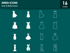 Free - Dress Icons for PowerPoint and Google Slides - PPT Slides