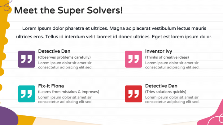 Free - Problem Solving Lesson for Children PowerPoint and Google Slides ...