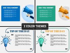 Tip of The Day PowerPoint and Google Slides Template - PPT Slides