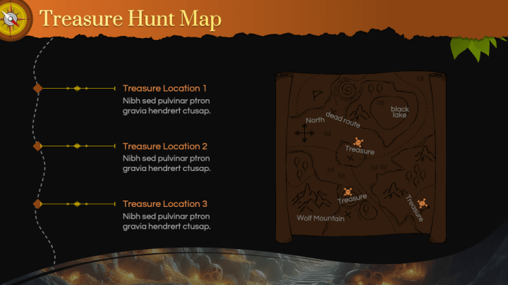 Free - Treasure Hunt Theme for PowerPoint and Google Slides - PPT Slides