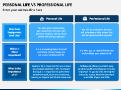 Personal Life Vs Professional Life PowerPoint and Google Slides ...