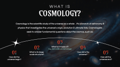 Free - Cosmology PowerPoint and Google Slides Template - PPT Slides