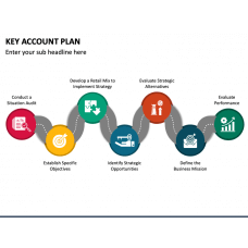 Key Account Icons PowerPoint Template - PPT Slides