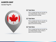 Alberta Map for PowerPoint and Google Slides - PPT Slides