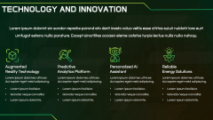 Tech Company Overview PowerPoint and Google Slides Template - PPT Slides
