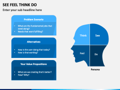 See Feel Think Do PowerPoint and Google Slides Template - PPT Slides