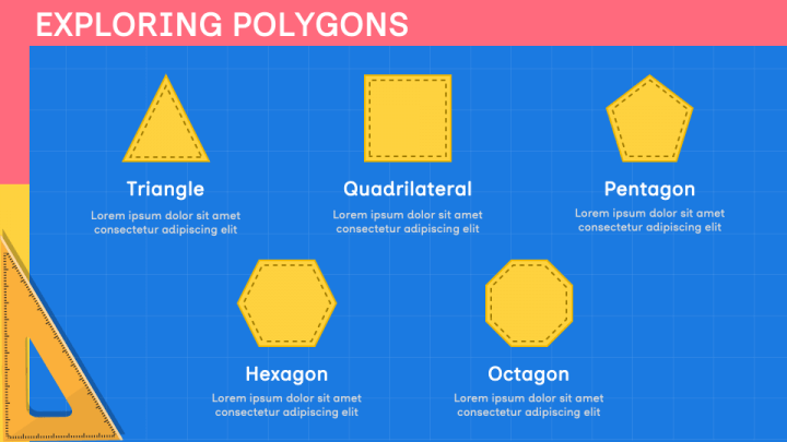 Free - Geometry Lesson PowerPoint and Google Slides Template - PPT Slides