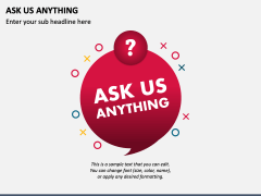 Ask us Anything PowerPoint and Google Slides Template - PPT Slides