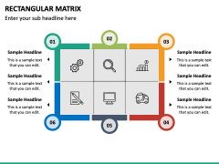 Rectangular Matrix for PowerPoint and Google Slides - PPT Slides