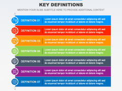 Key Definitions PowerPoint and Google Slides Template - PPT Slides