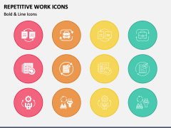Repetitive Work Icons for PowerPoint and Google Slides - PPT Slides