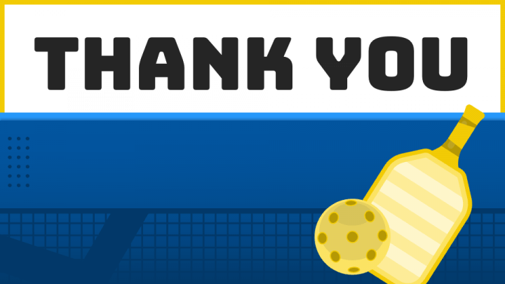 Free - Pickleball Theme for PowerPoint and Google Slides - PPT Slides