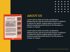 Free - Digital Magazine Presentation Theme for PowerPoint and Google Slides