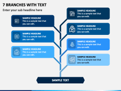 Free 7 Branches with Text for PowerPoint and Google Slides