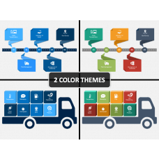 Transportation Planning Process PowerPoint Template - PPT Slides