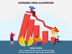Economic Crisis Illustration for PowerPoint and Google Slides - PPT Slides