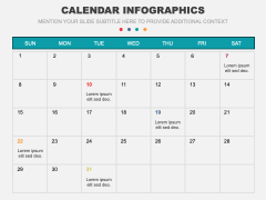 Calendar Infographics for PowerPoint and Google Slides