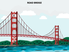 Road Bridge for PowerPoint and Google Slides - PPT Slides