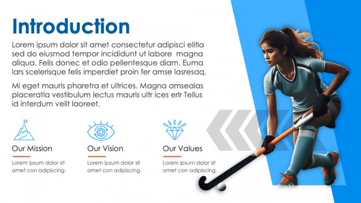 Free - Hockey Presentation Theme for PowerPoint and Google Slides - PPT ...