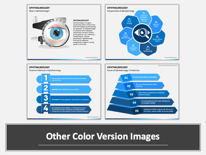 Ophthalmology PowerPoint and Google Slides Template - PPT Slides