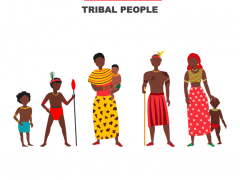 Tribal People for PowerPoint and Google Slides