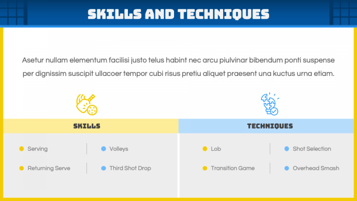Free - Pickleball Theme for PowerPoint and Google Slides - PPT Slides