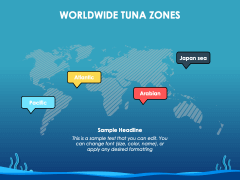Free - World Tuna Day PowerPoint Template and Google Slides Theme
