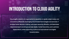 Cloud Agility PowerPoint and Google Slides Template - PPT Slides