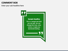 Comment Box for PowerPoint and Google Slides - PPT Slides