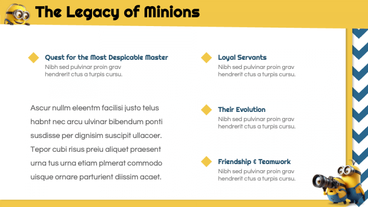 Free - Minions Presentation Theme for PowerPoint and Google Slides ...