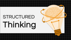 Structured Thinking PowerPoint and Google Slides Template - PPT Slides